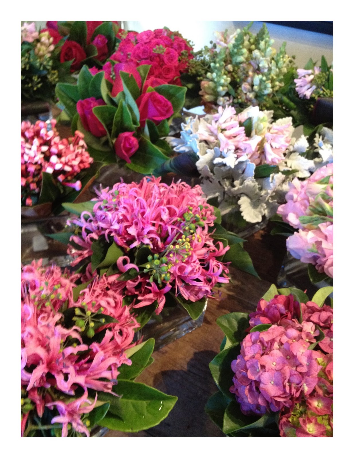 Forage 60th Birthday Party Flowers