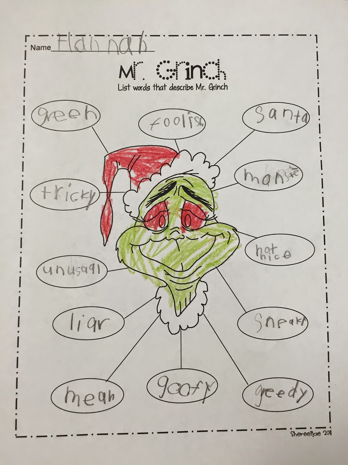 The 1st Grade Parade!: You're a Mean One, Mr. Grinch!