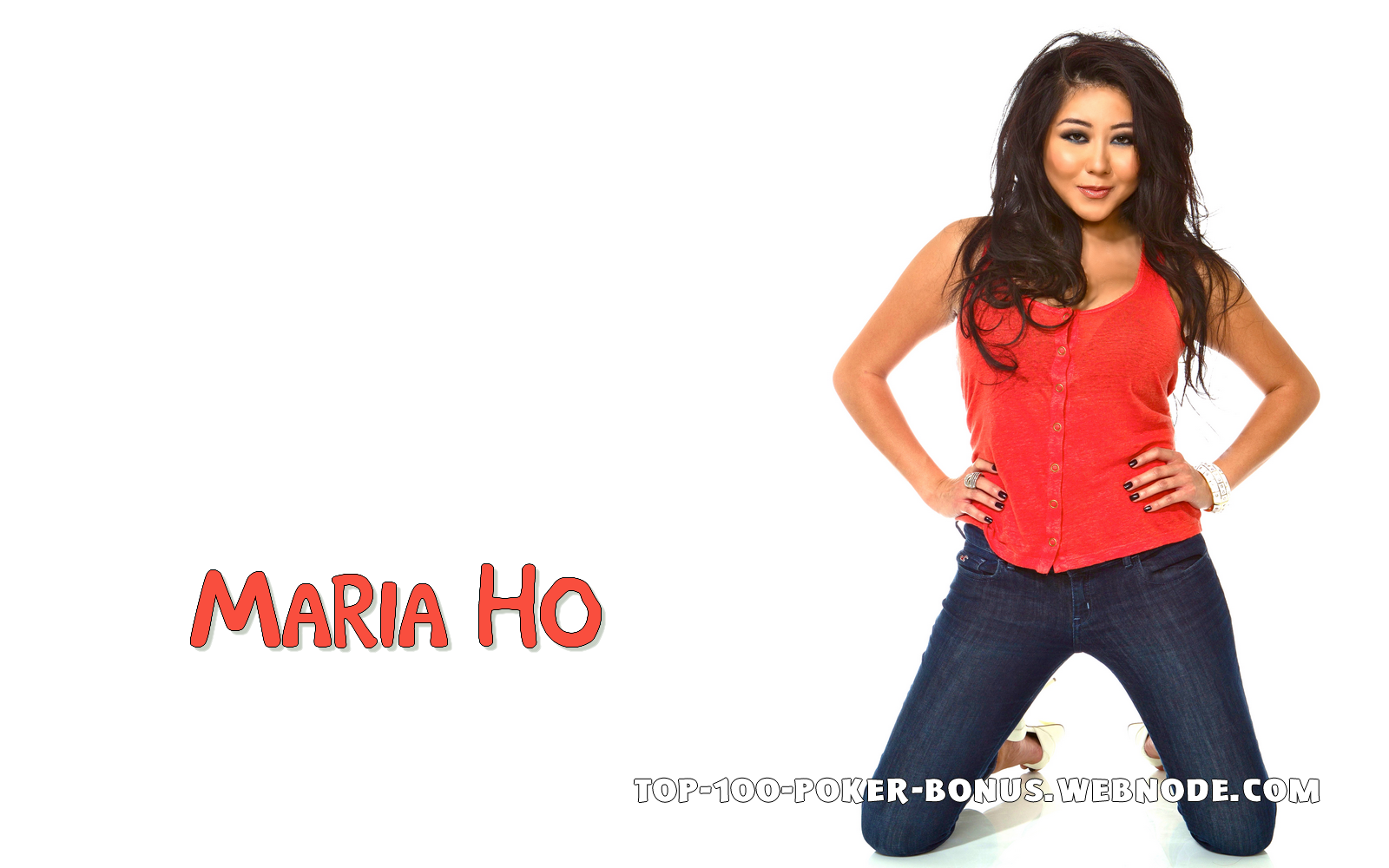 Maria Ho Poker Player Wallpaper