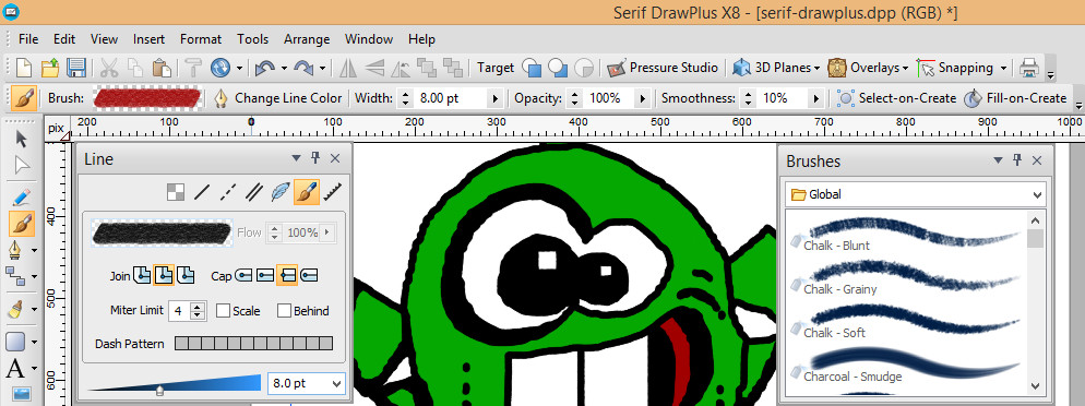 CosbyArt: Art Review: Serif DrawPlus