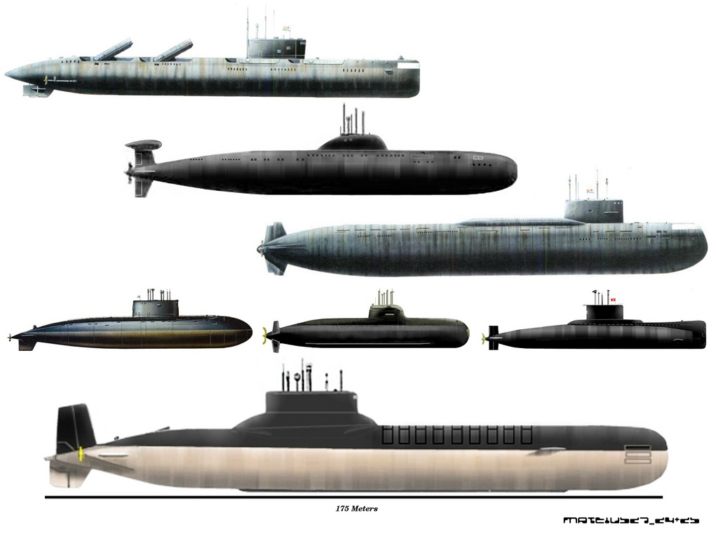 SUBMARINO SSBN TYPHOON