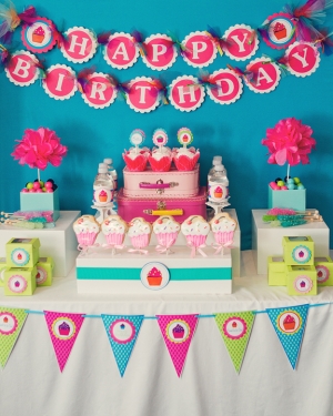 Party Hat: Candy Buffet for Kids Birthday Parties