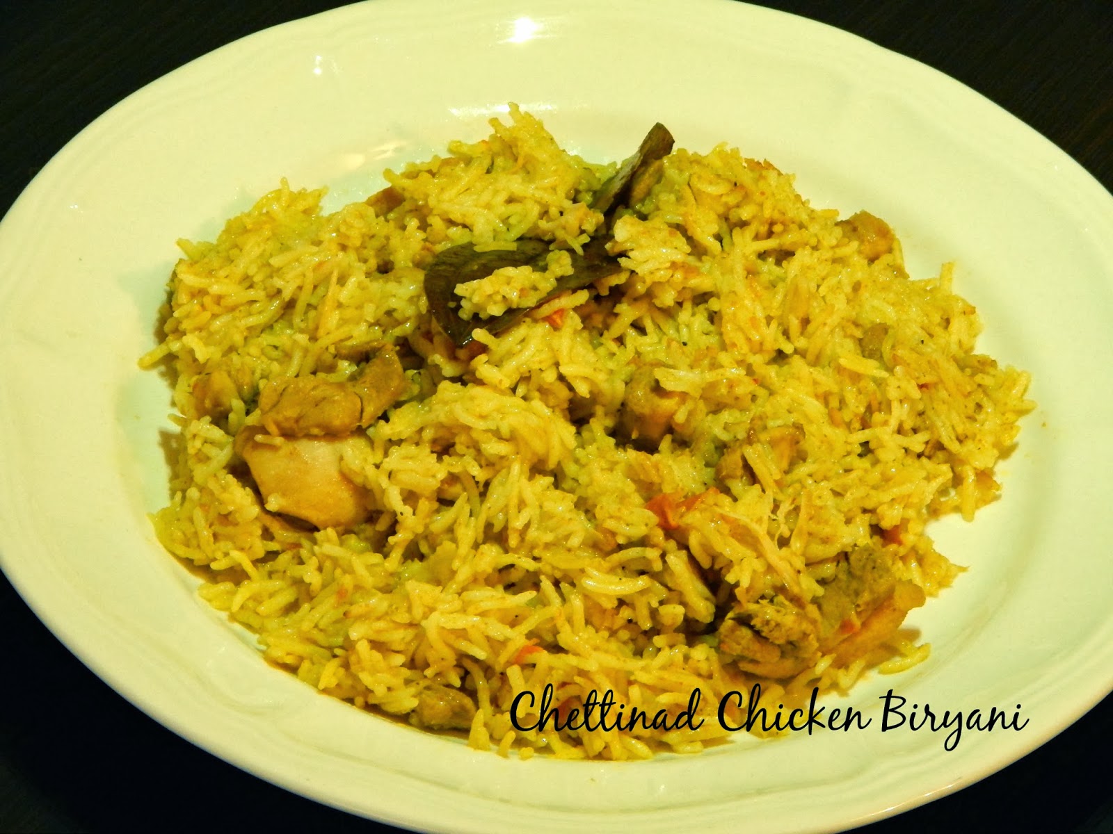 Food Cravers Kitchen: Chettinad Chicken Biryani