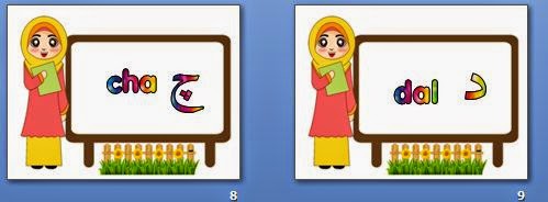 SRI EMBUN: KAD HURUF JAWI DAN BUNYINYA