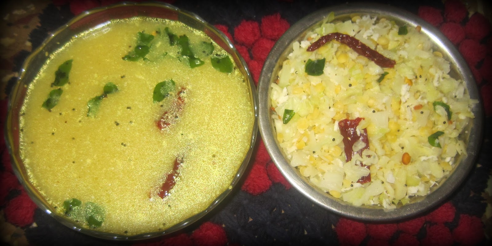 Archies Authentic Touch: Cabbage Bassaru n Cabbage Bas Palya