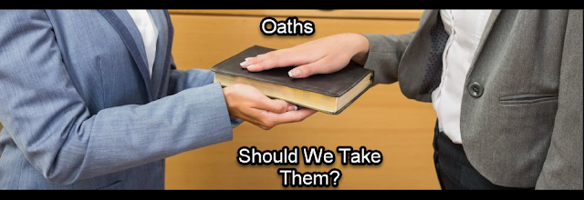 Reflections From Michael The Lesser: Should We Be Taking Oaths?
