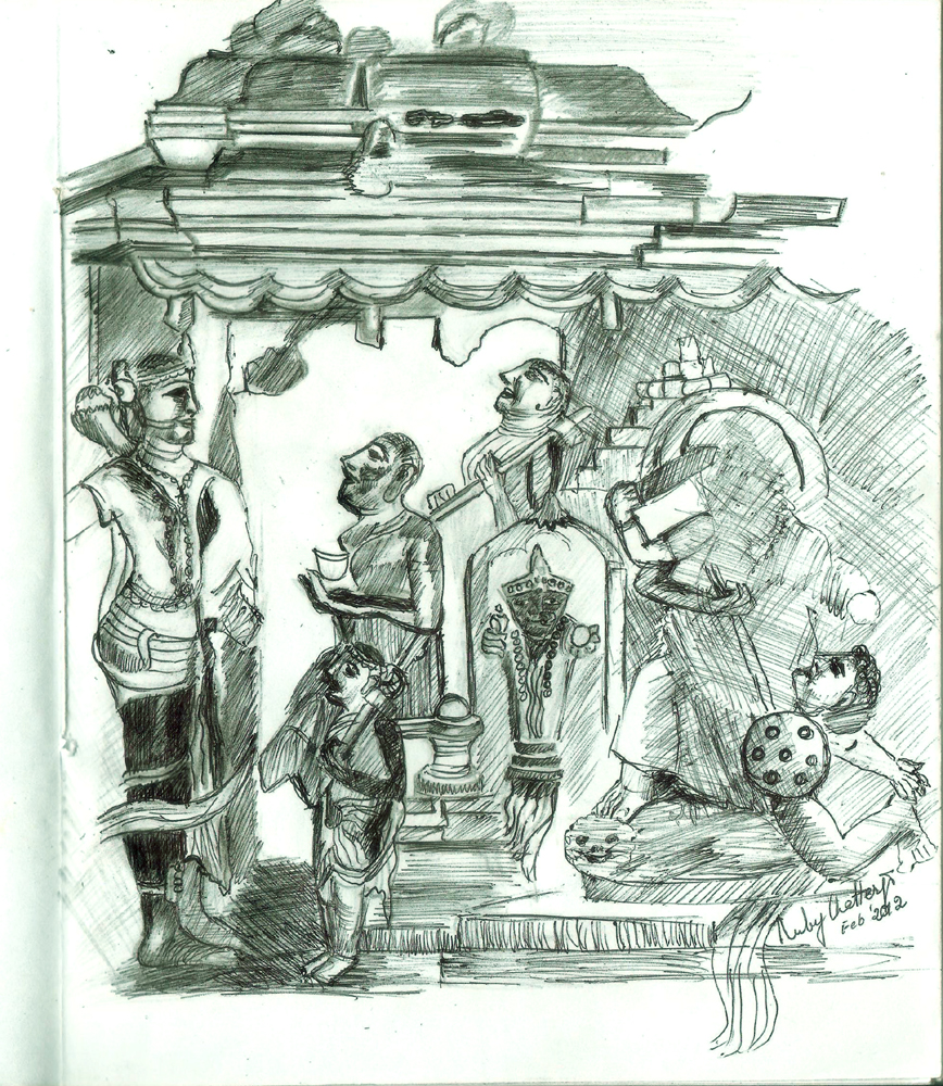 This Prism !: THE MONARCH WHO SCRIPTED KONARK'S SURYA TEMPLE