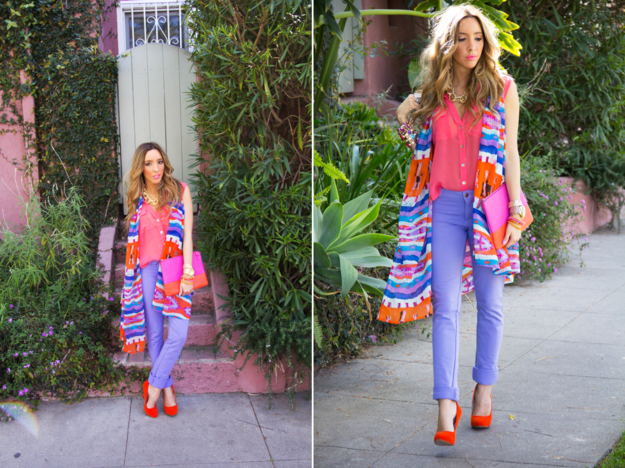 MULTICOLOR GIRL - shop this look at www.hauteandrebellious.com
