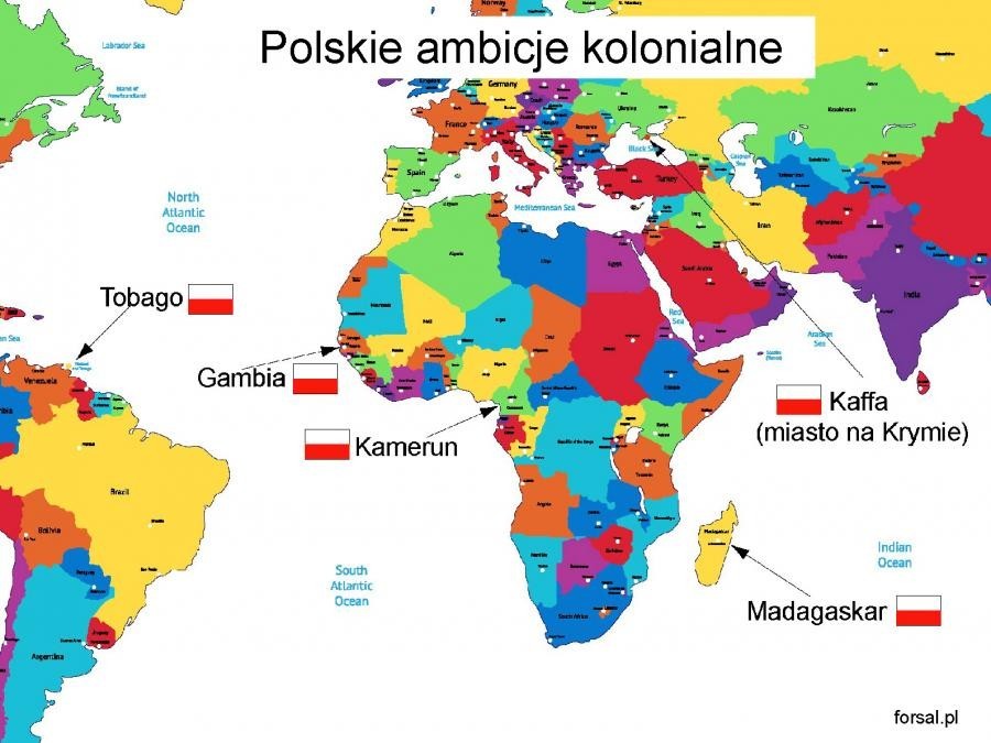 Blog about Poland: Polish colonies