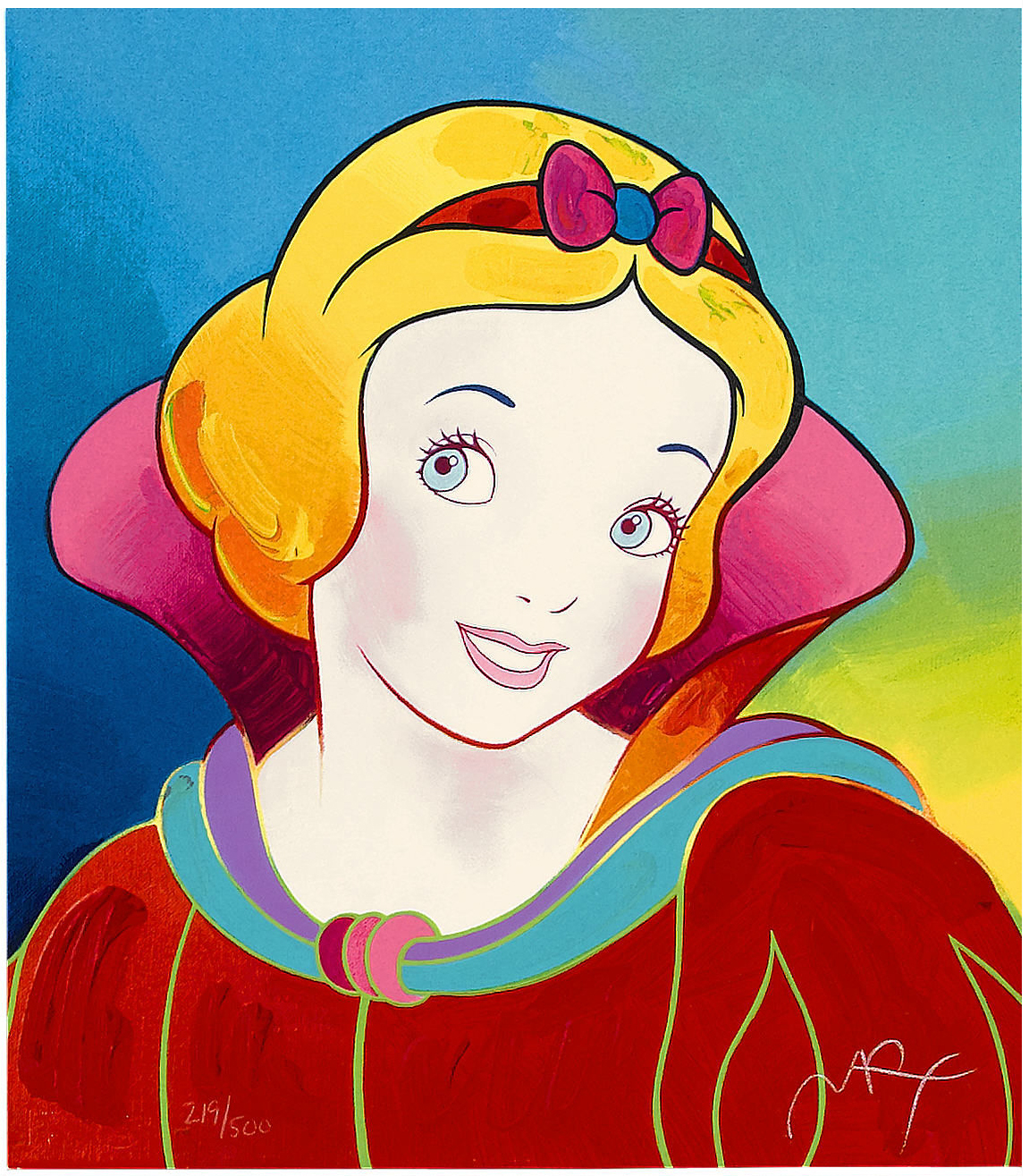 Filmic Light - Snow White Archive: Peter Max Snow White Art