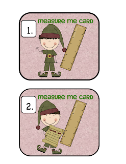 Sassy in Second: "Elf Measure Me Cards"...to use with your Elf on the ...