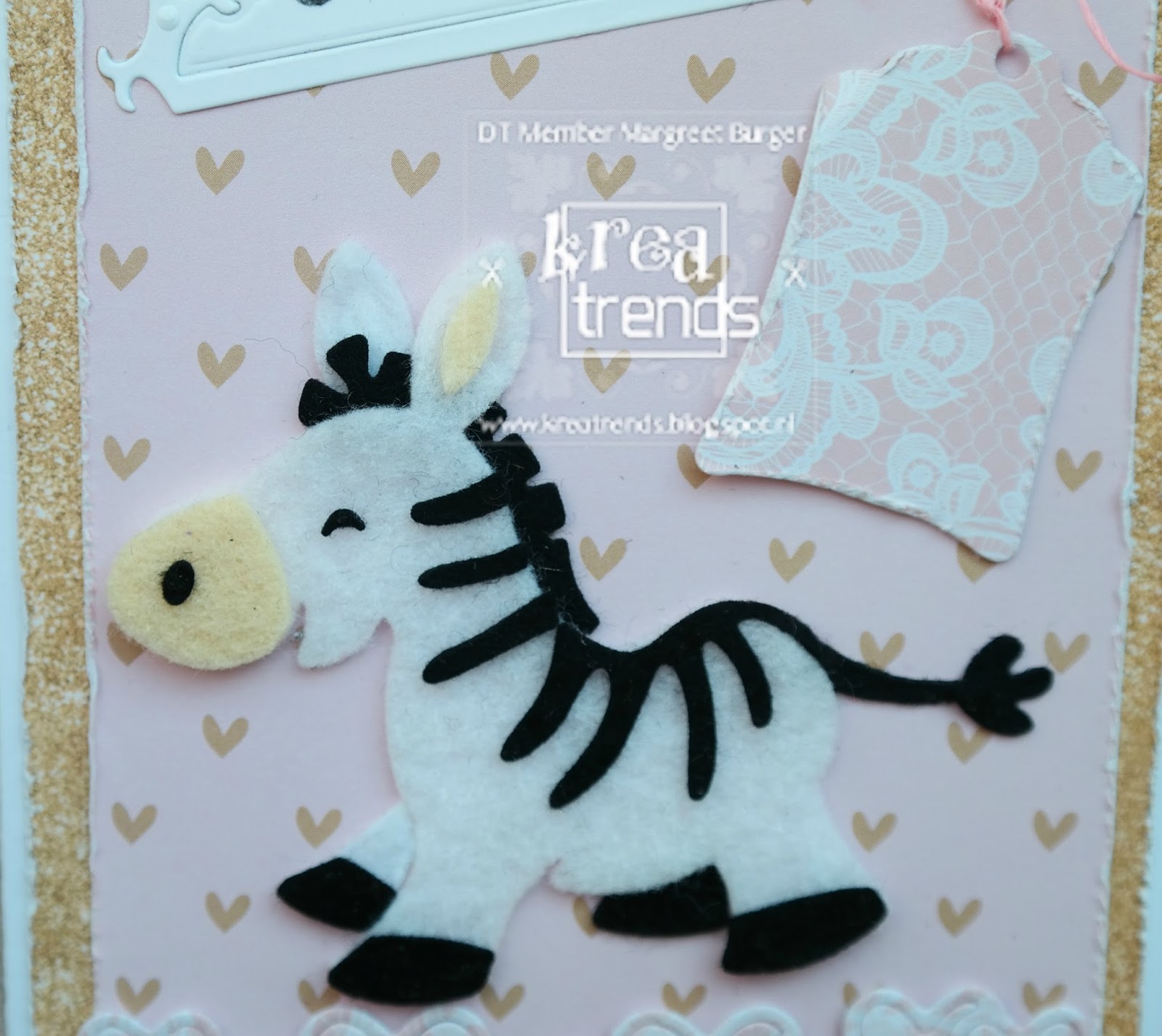 Een zebra is geboren