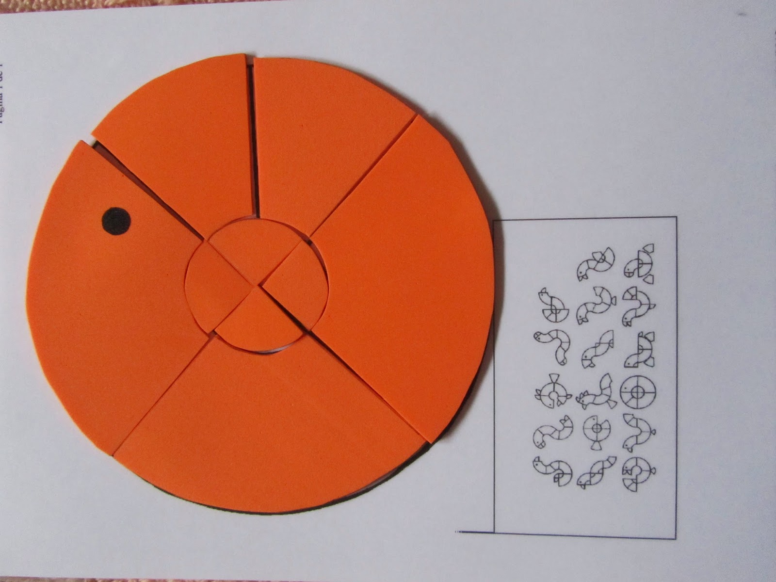 arteducamos: TANGRAM CIRCULAR I