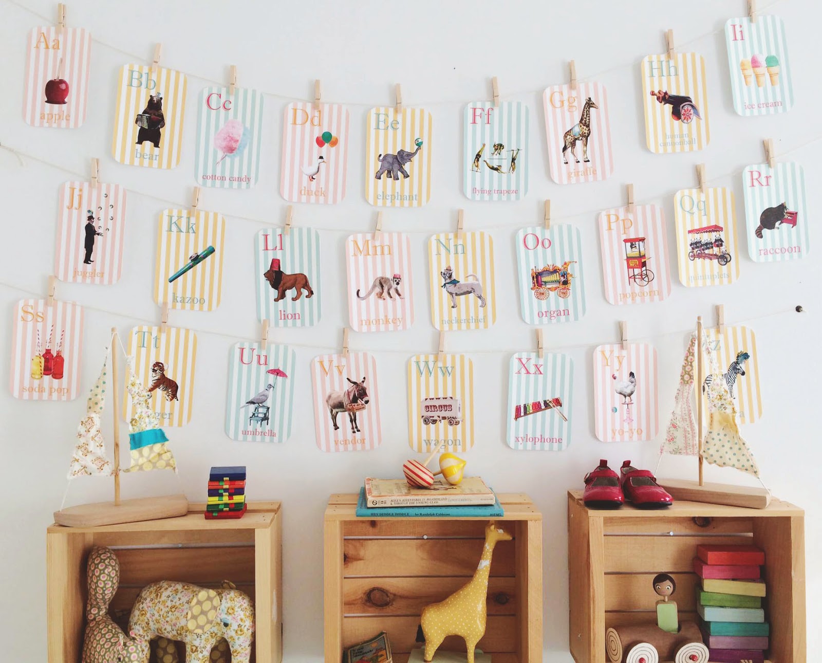 I Made ABC Circus Alphabet Cards! (Updated 2/2016)