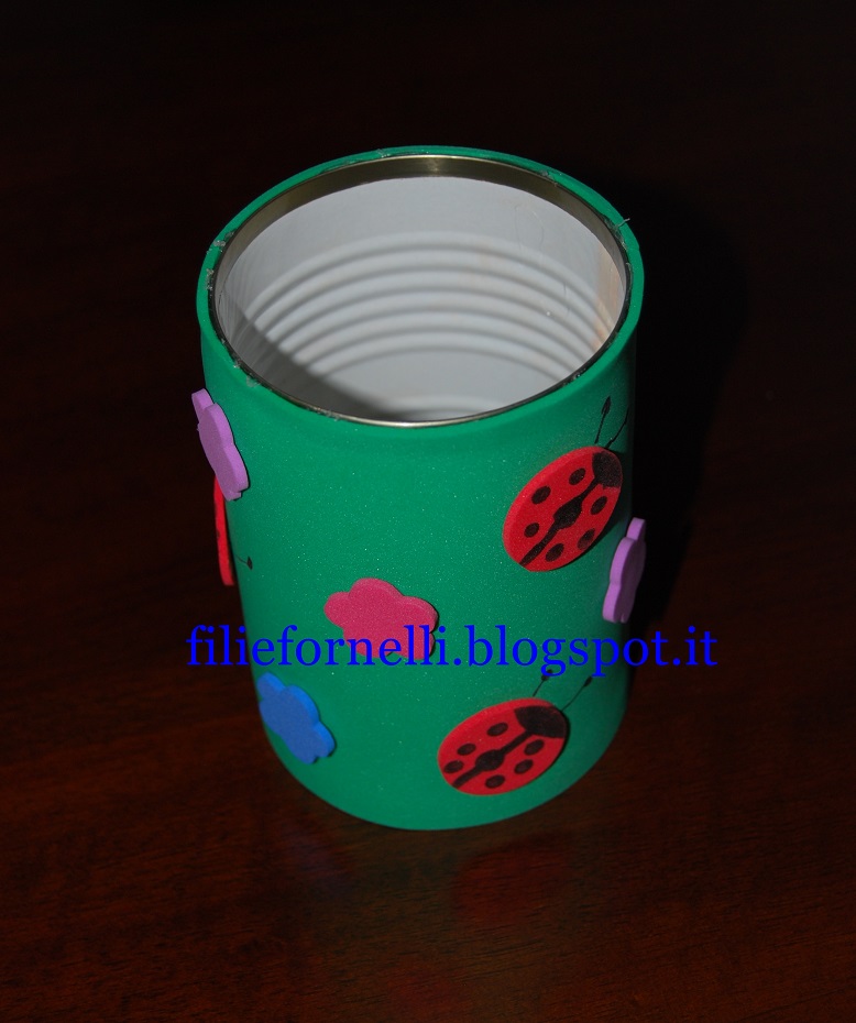 Fili e Fornelli: Portapenne ricicloso in gomma crepla