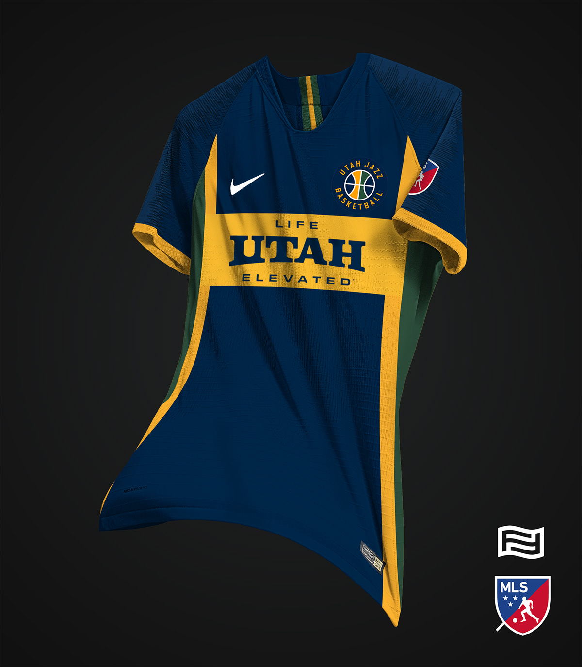 Tremendous - 46 Unique Nike NBA x MLS Concept Kits By Franco Carabajal ...
