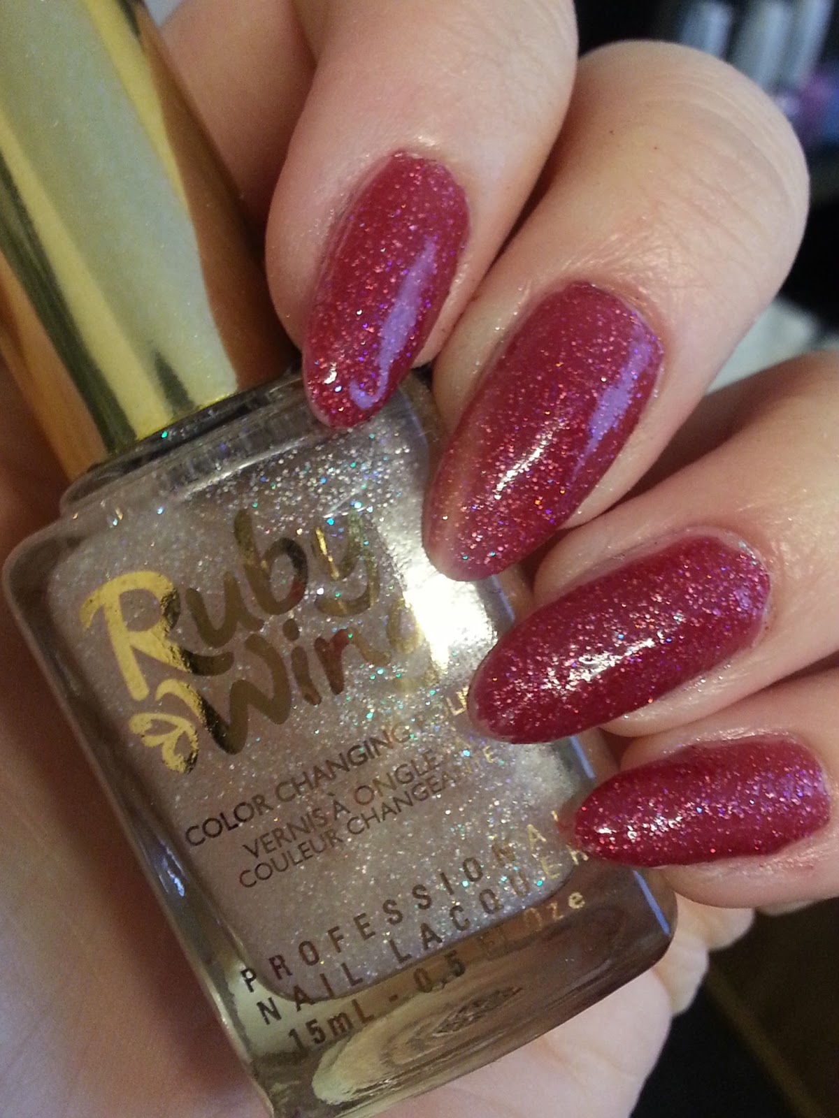 Red White & Beauty: Ruby Wing Swatches