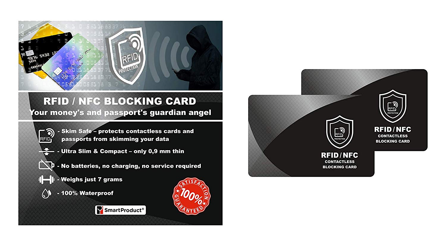 PROTECT YOUR CARDS:CONTACTLESS CARD PROTECTION RFID & NFC BLOCKING CARD ...