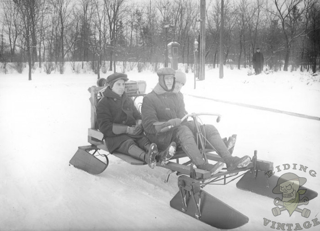 Vintage Snow Machines ~ Riding Vintage