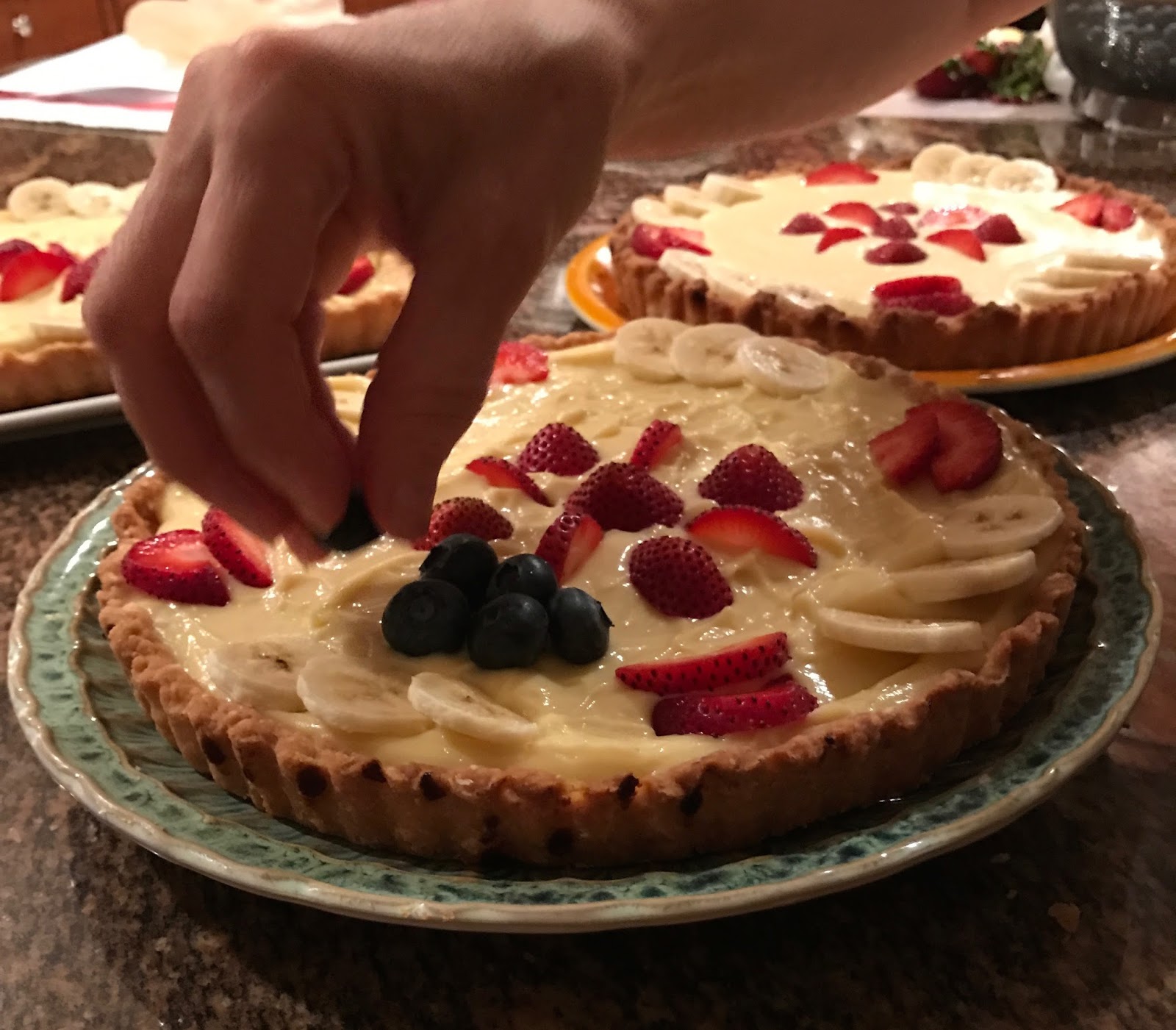 Fruit Tart with Vanilla Cream