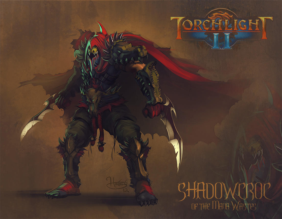 Isaiah Sherman's Sketch Blog: Torchlight 2 concept art competition
