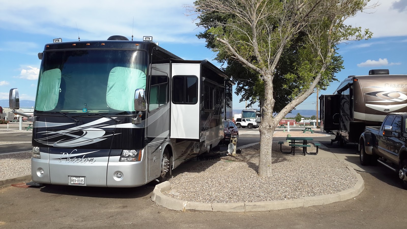 Dwain & Jan's Retirement Travels: In Albuquerque, NM at American RV Park