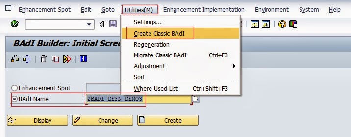Classic BADI with Multiple Use (Multiple Implementation) with Filter condition - Learn SAP Program