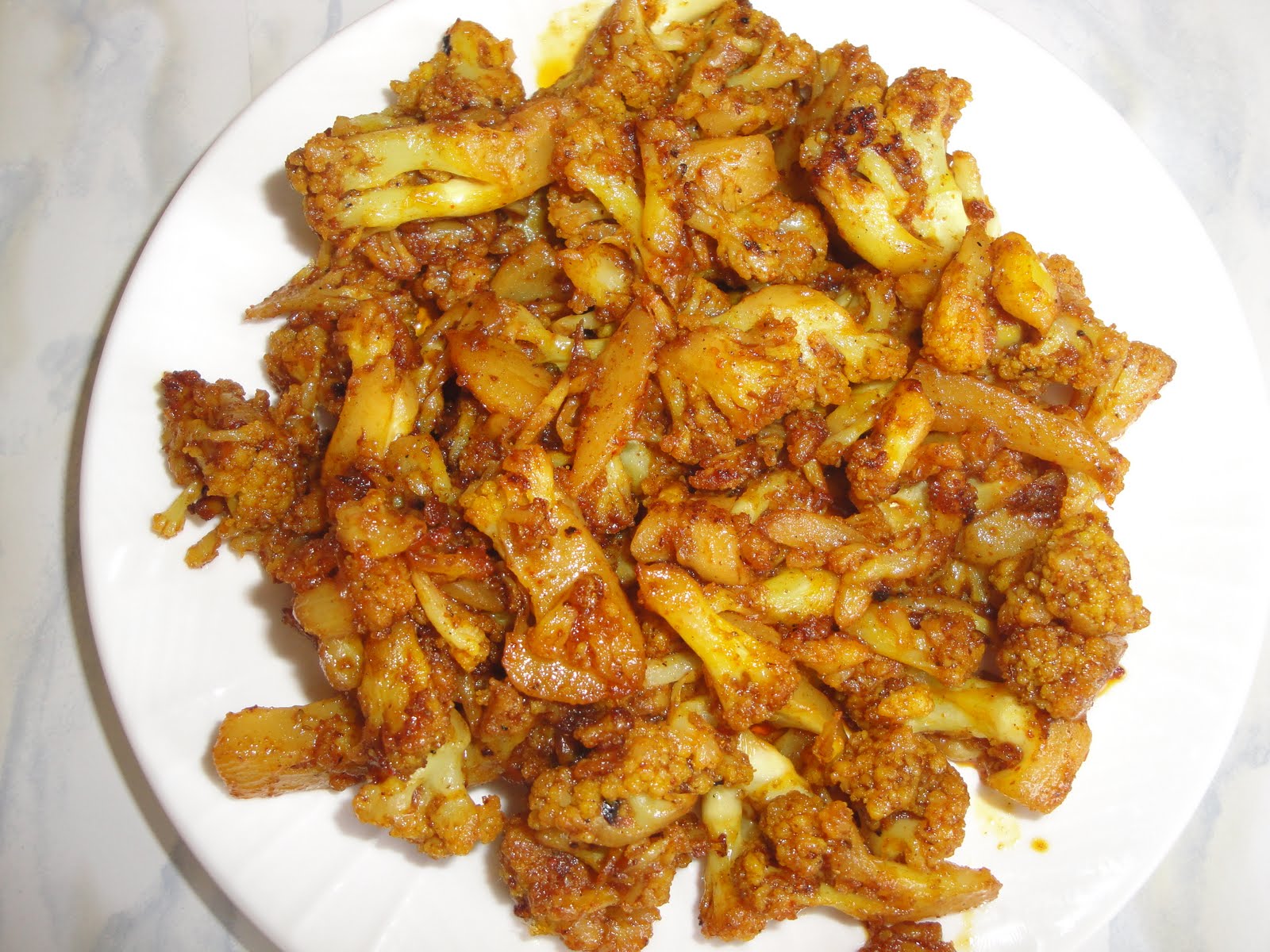 Food and Taste: Cauliflower Fry