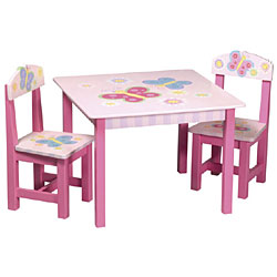 butterfly table and chairs