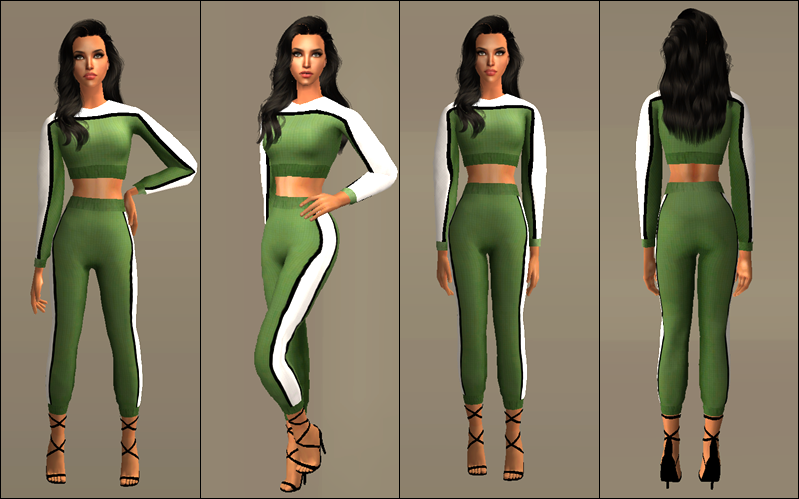 Rafaela Sims: MAY OUTFIT (NEW MESHES) - THE SIMS 2