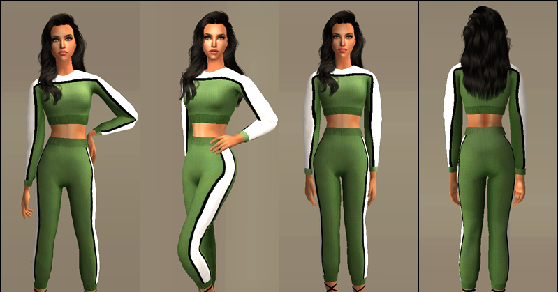 Rafaela Sims: MAY OUTFIT (NEW MESHES) - THE SIMS 2