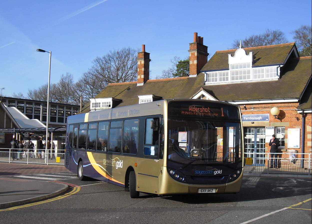 Southern England Bus Scene: Farnborough trip