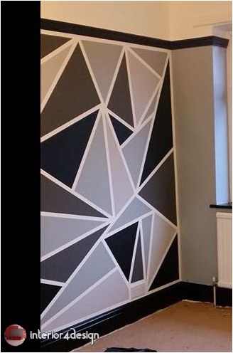 Painting Geometric Shapes - Interior4desigN