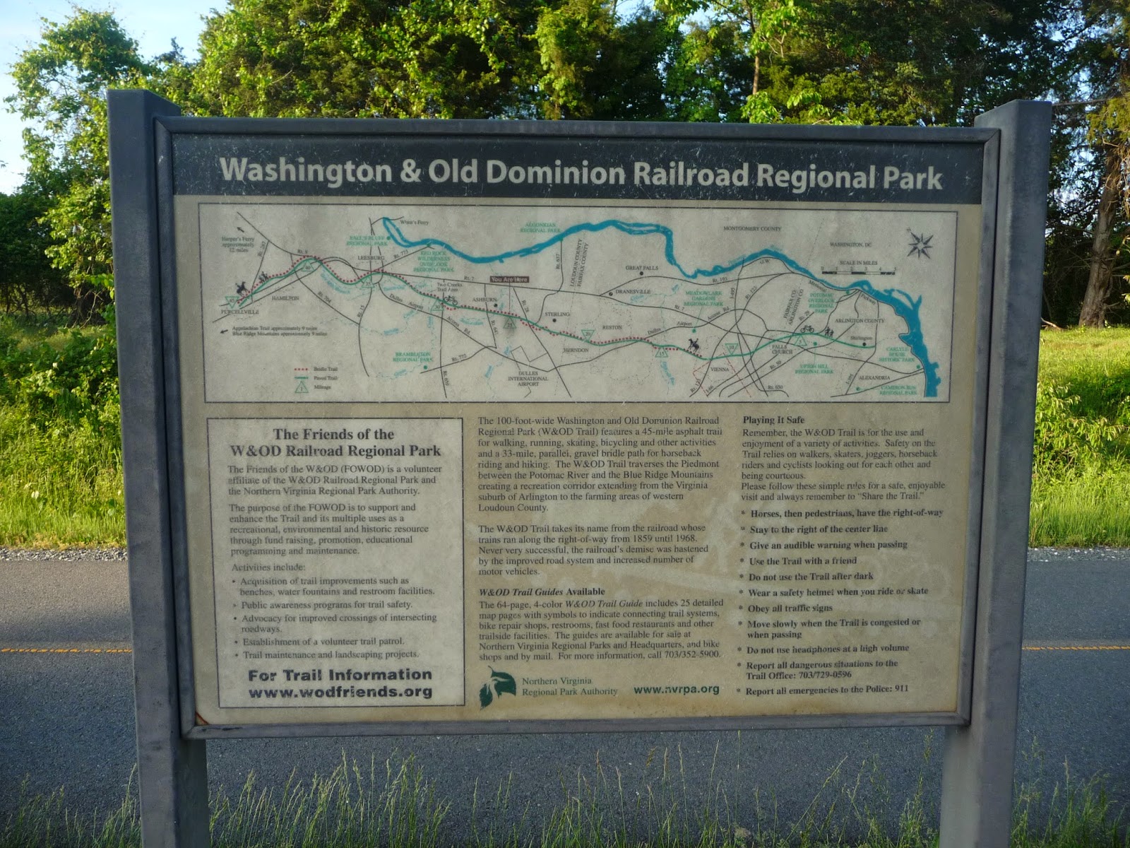 Bike Riding on the W&OD Trail | Gigglebox Tells it Like it is