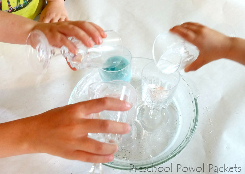 Sparkly Fizzing Jello Explosions Science Experiment! | Preschool Powol ...