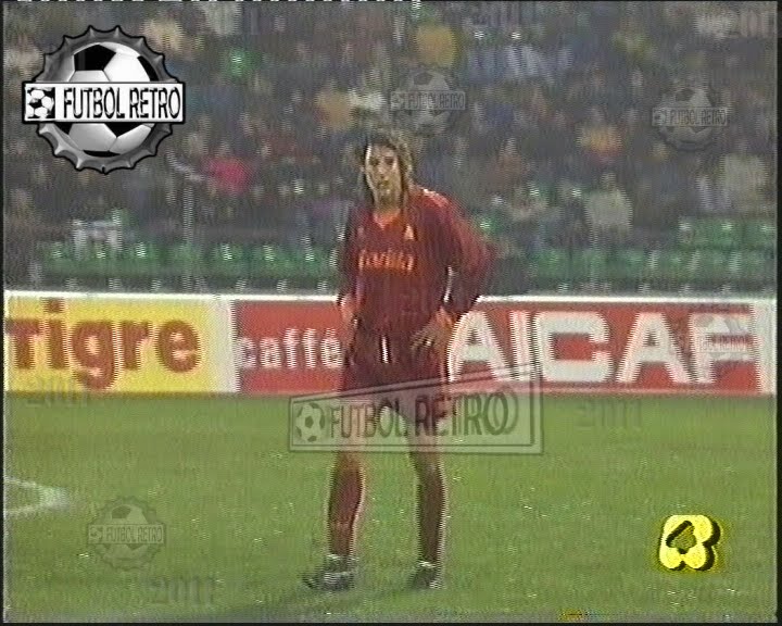 FUTBOL RETRO Banco de Imagenes: Claudio Caniggia AS Roma 1992-1994