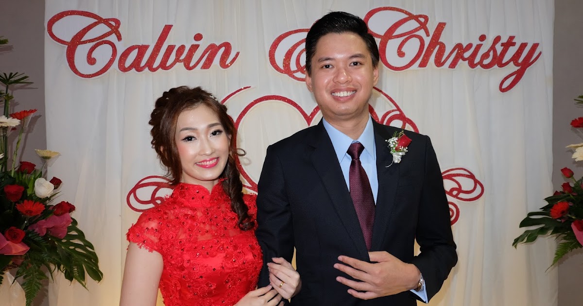Kee Hua Chee Live!: CALVIN CHEE AND CHRISTY WONG MARRIED IN A LOVELY CEREMONY AT PREMIERE HOTEL ...