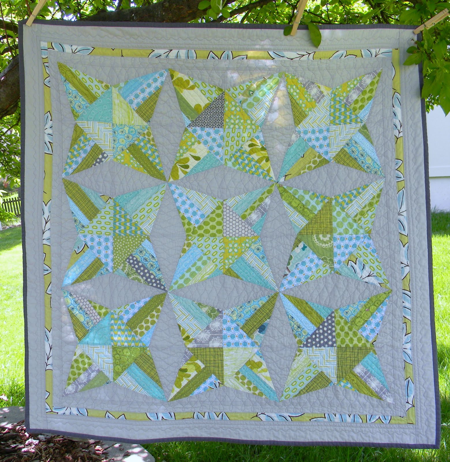 Teaginny Designs: Kaleidoscope Quilt