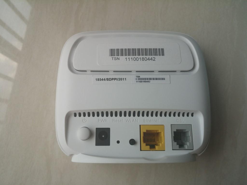 konfigurasi modem speedy ZTE ZXV10-W300s Bersama Teman-Teman BLC Telkom