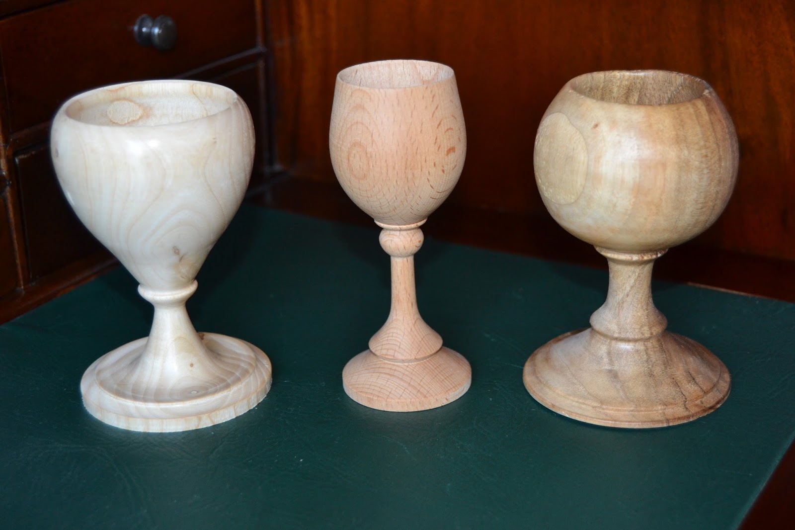 Artesanía Torre: COPAS TORNEADAS