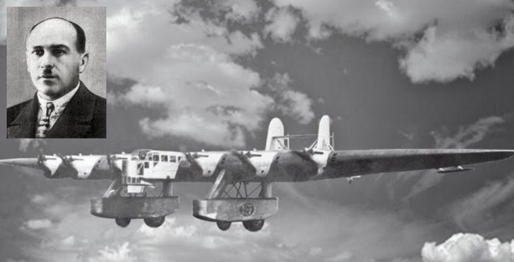 World War II in Pictures: Kalinin K-7 Soviet Bomber