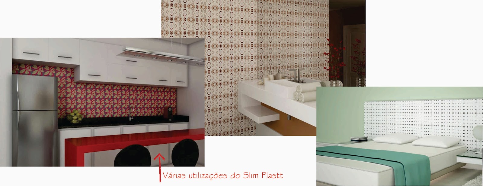 Allan Feio Φ Arquitetura: Personalize sua parede com Slim Plastt