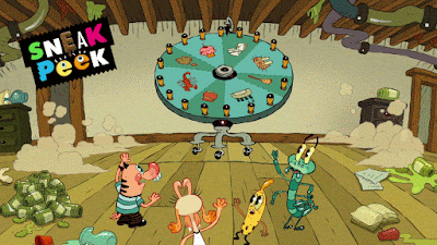 NickALive!: Sneak-Peeks At Brand-New "Pig Goat Banana Cricket" Episode ...