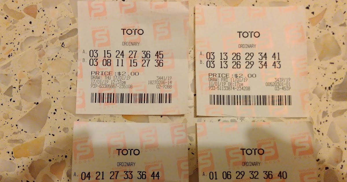Analysis of Singapore pools Toto results
