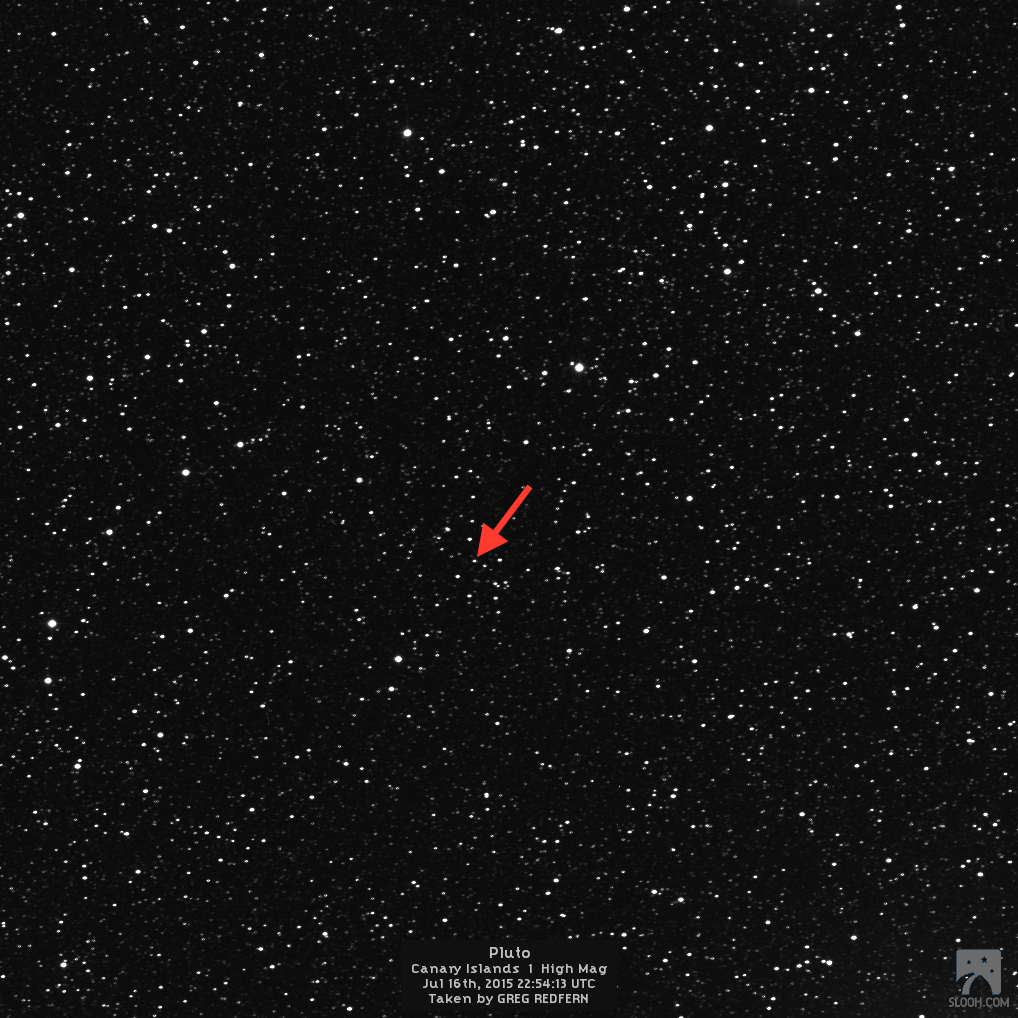 What's Up? The Space Place: I Photographed Pluto