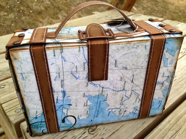 Toadally Love To Craft: Keepsake Suitcase