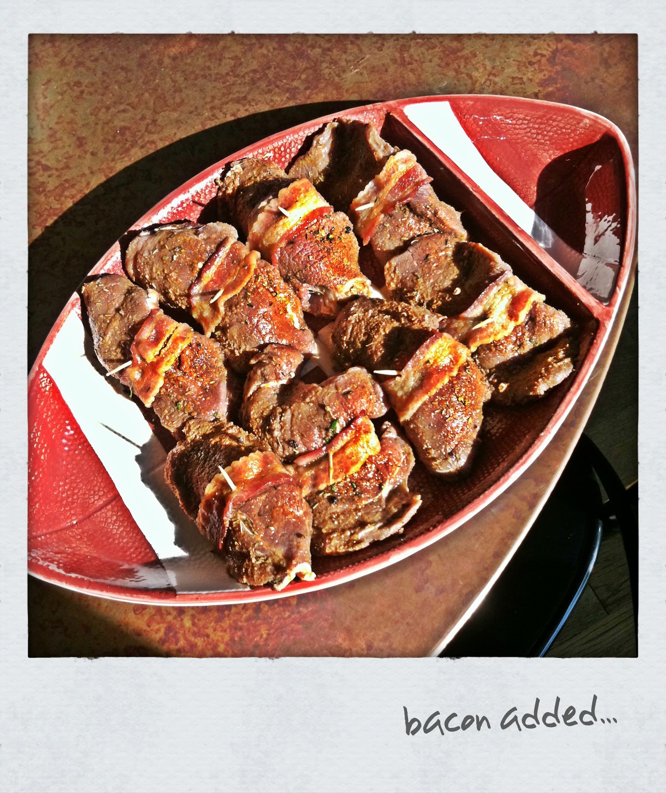 unWine'd: Bacon-Wrapped Venison Tenderloin Medallions... It's Fall