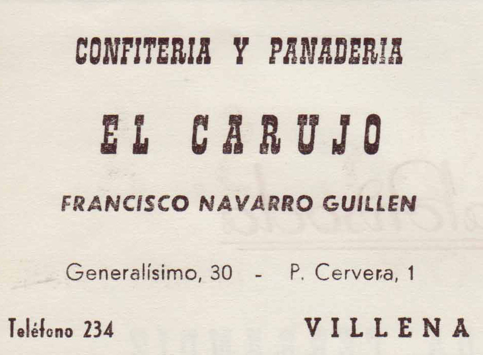 VILLENA CUÉNTAME: 1966 PUBLICIDAD REVISTA VILLENA