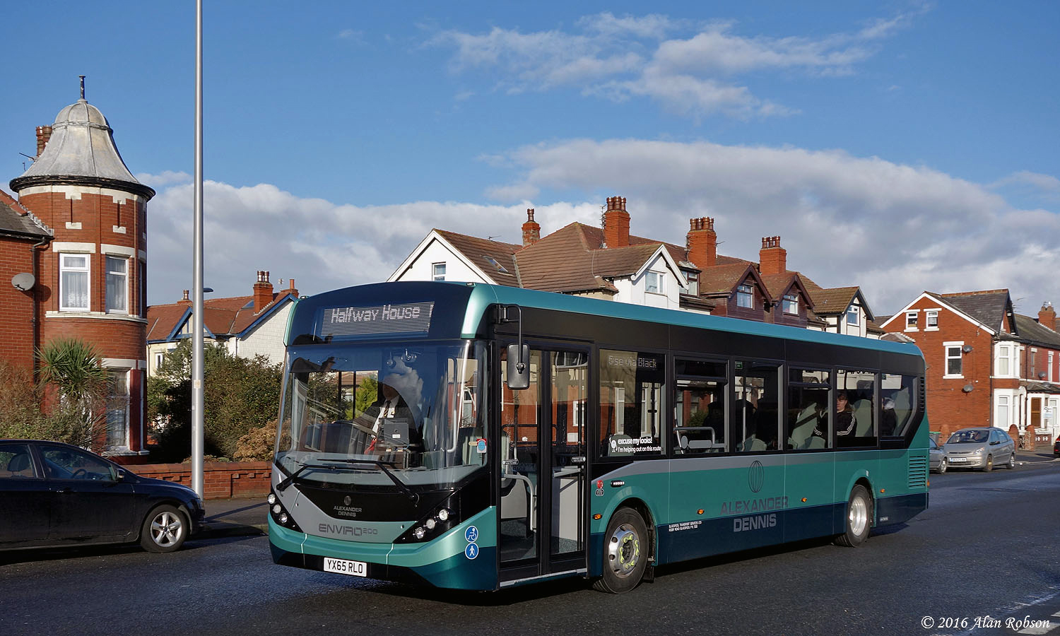 Blackpool Tram Blog: Enviro 200 Demonstrator