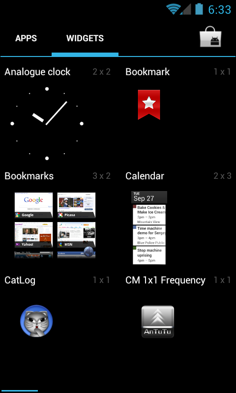 Trebuchet Launcher ~ Apps do Android